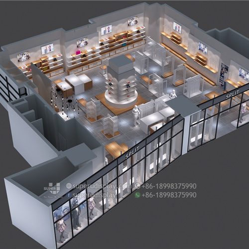 SPLIT Shoes 매장 인테리어 디자인