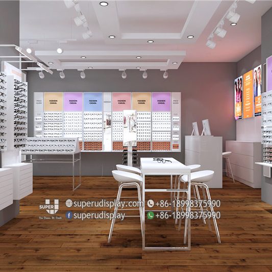 Super Premium Optical 안경점 가구 디자인