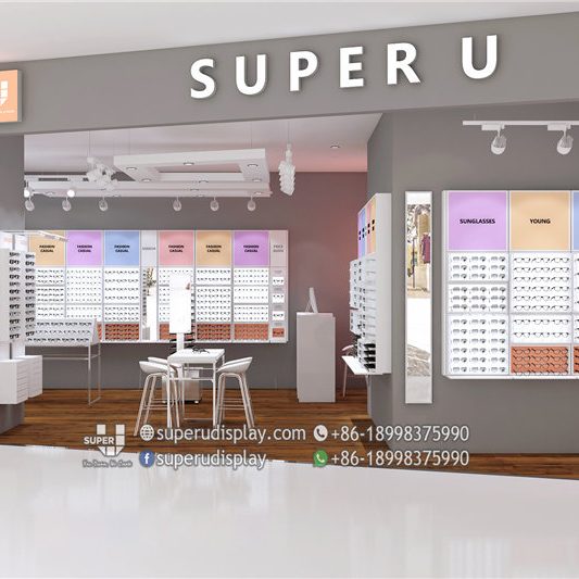 Super Premium Optical 안경점 가구 디자인